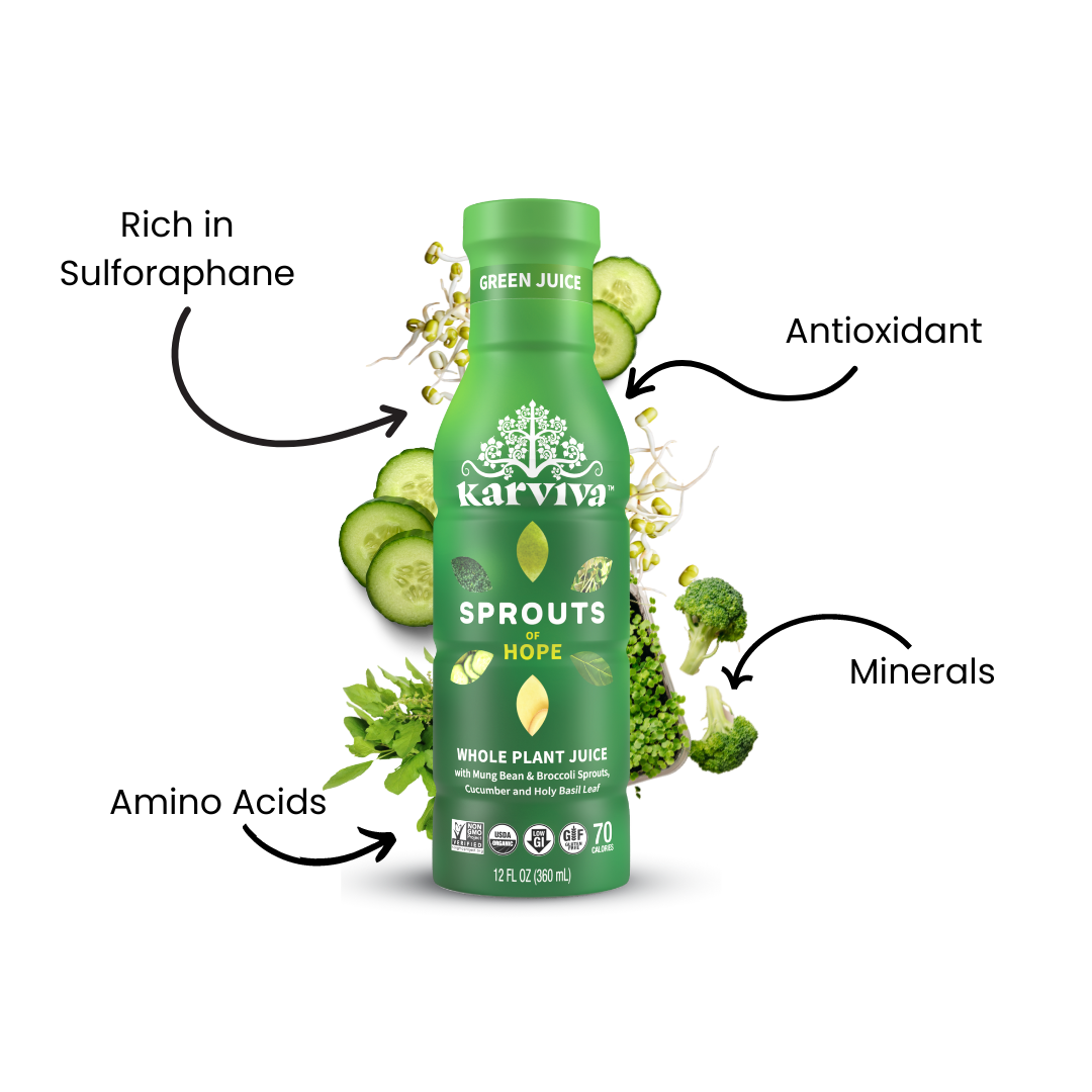 Karviva: Sprouts of Hope Juices for Vitality